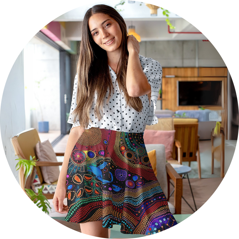 Everyday Skirt & Top Crop – Dot & Chic